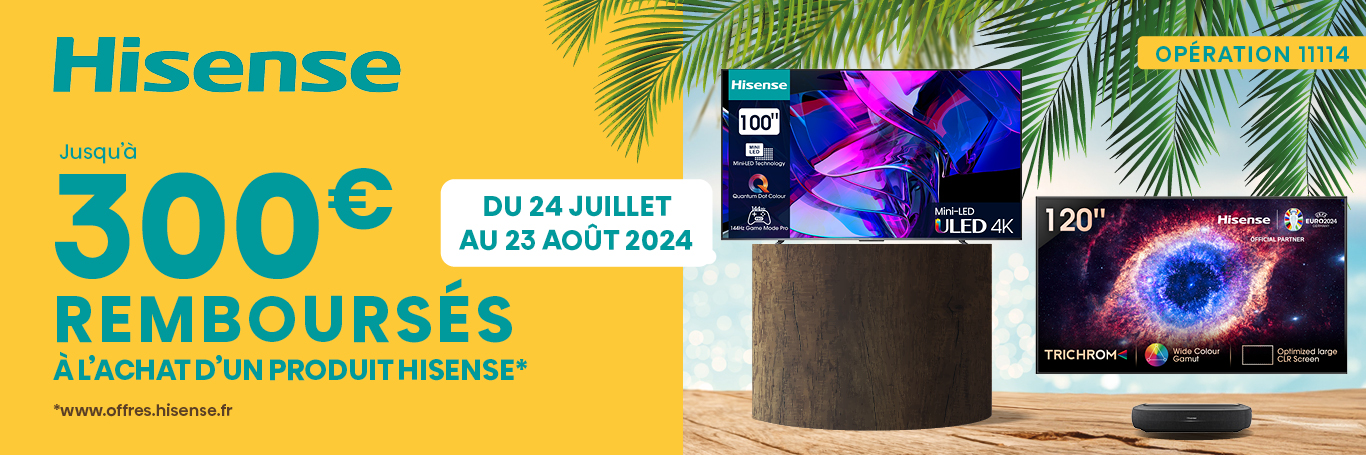 Accueil - HISENSE - Offres de remboursement et jeux concours