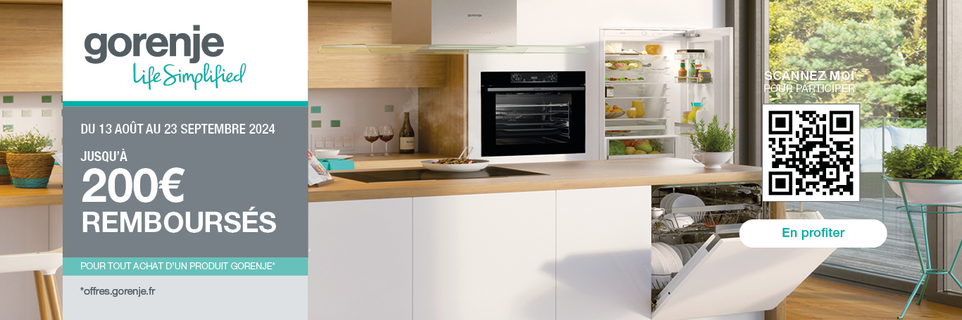 Accueil - GORENJE ELECTROMENAGER