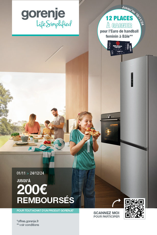 Accueil - GORENJE ELECTROMENAGER