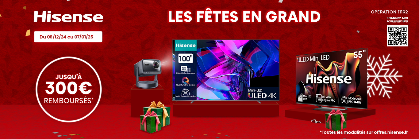 Accueil - HISENSE - Offres de remboursement et jeux concours